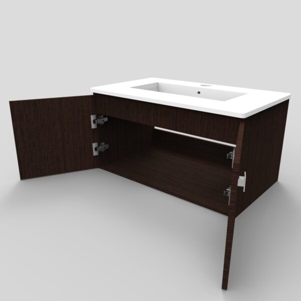 Mueble Vanitorio Sotille 80 Chocolate | Home Bath Center